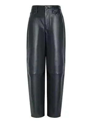 FRAME High-Rise Cut Trousers