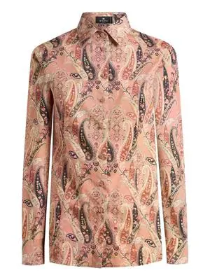 Etro Paisley-print Shirt - Pink