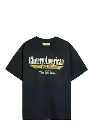 CHERRY LA Coast To Coast Horse Graphic T-shirt - Black