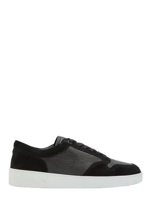 JUDE LLOW Panelled Lace-up Sneakers - Black