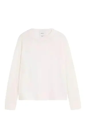 REFORMATION Long-sleeve Crew-neck Sweater - Neutrals