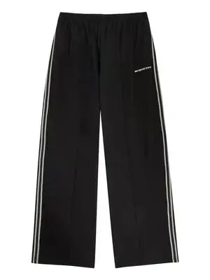 MKI MIYUKI ZOKU Logo-embroidered Track Pants - Black