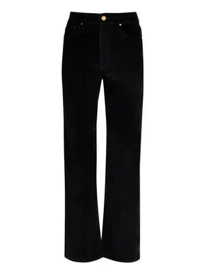 Paige Velvet Jeans - Black