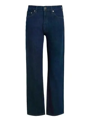 Rag & Bone Buttoned Denim Jeans - Blue