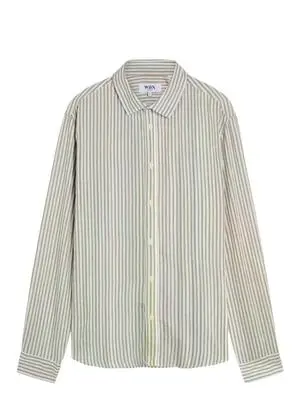 WAX LONDON Striped Shirt - Neutrals