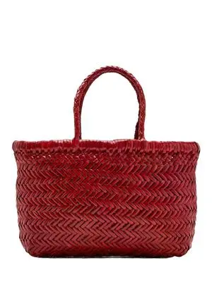 Dragon Diffusion Woven Mini Tote Bag - Red
