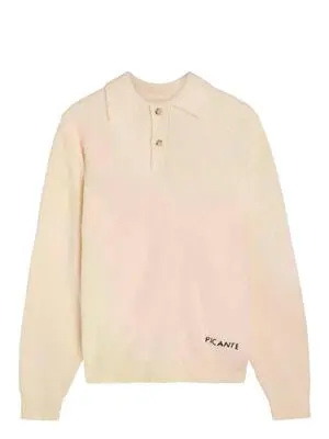 PICANTE Button Polo Shirt - Neutrals