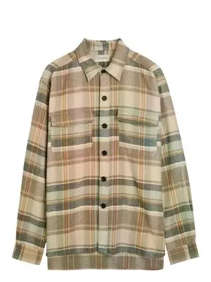 Oliver Spencer Check-print Shirt - Neutrals