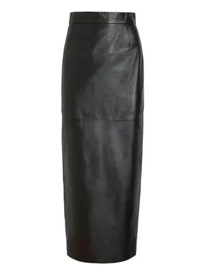 SKIIM Panelled Midi Skirt - Black