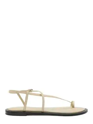 A.emery Reef Strap Flat Sandals - Neutrals