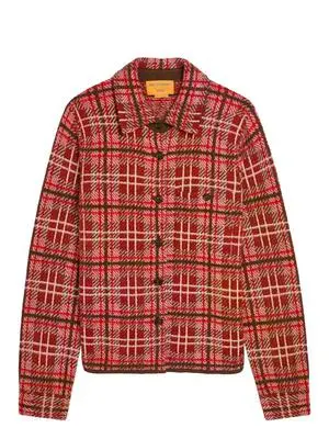 Guest In Residence Dylan Plaid Shirt - Red