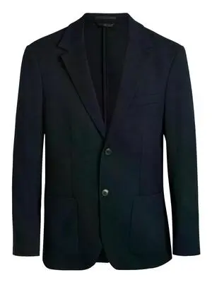 Sunspel Single-breasted Blazer - Blue