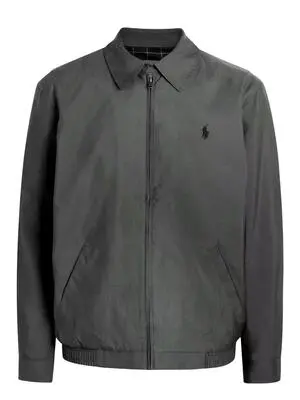 Polo Ralph Lauren Zipped Collared Shirt Jacket - Grey