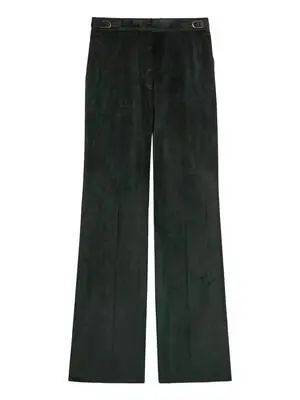 Gabriela Hearst Corduroy Straight Trousers - Green
