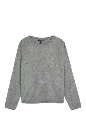 EILEEN FISHER Long-Sleeve Crew-Neck Sweater