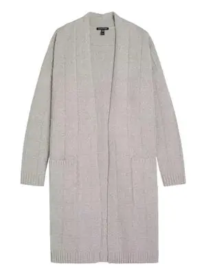 Eileen Fisher Patch-pocket Cardigan Coat - Grey