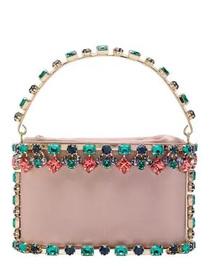 Rosantica Crystal-embellished Tote Bag - Pink