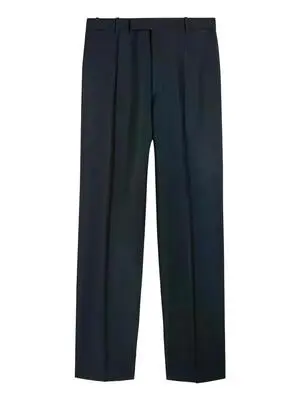 JIL SANDER Pleated Trousers - Blue