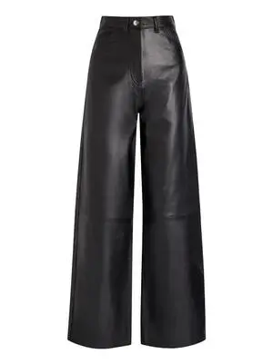SKIIM Panelled High-Waisted Trousers