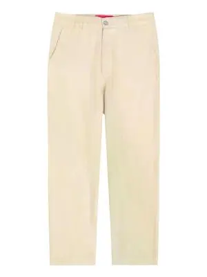 THE ELDER STATESMAN Pashmina Trousers - Neutrals