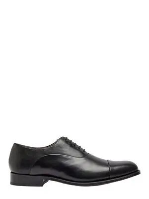 Grenson Nate Cap-toe Oxford Shoes - Black