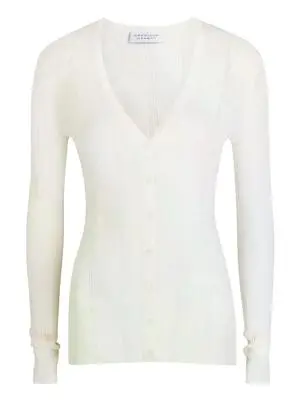 Gabriela Hearst Lillian V-neck Cardigan - Neutrals