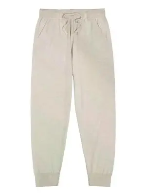 John Smedley Henning Drawstring Knitted Trousers - Neutrals