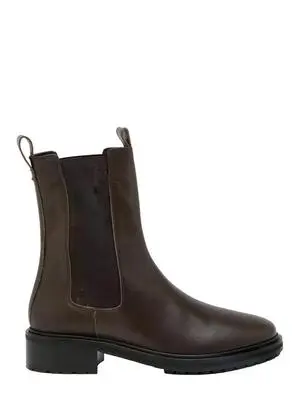 AeydĒ Pull-tab Chelsea Boots - Brown