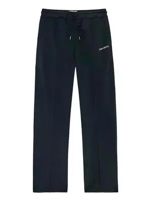 LES DEUX Ballier Pintuck Drawstring Panelled Track Pants - Blue