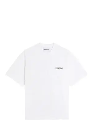 MKI MIYUKI ZOKU Script Logo-print T-shirt - White