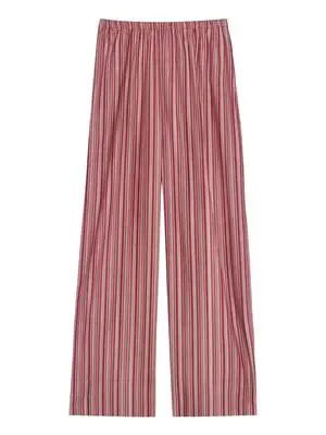 Faithfull The Brand Striped Trousers - Red