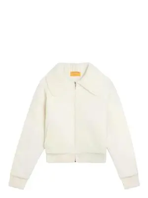 Guest In Residence Cross Country Bomber Jacket - Neutrals