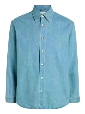 Nn07 Casper Buttoned Shirt - Blue