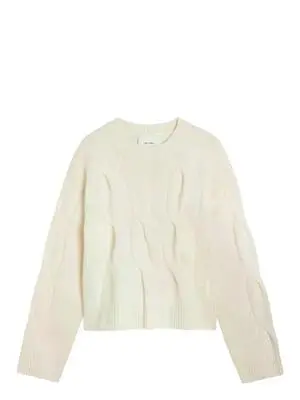 LISA YANG Cable Knit Sweater - Neutrals