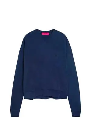 THE ELDER STATESMAN Crew-neck Sweatshirt - Blue