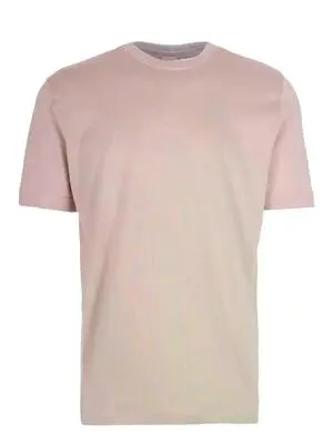Eleventy Contrast Trim T-shirt - Pink