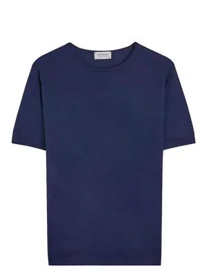 John Smedley Belden Short-sleeve T-shirt - Blue