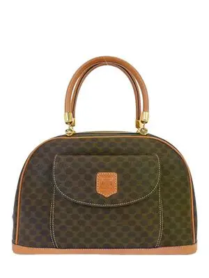 Celine Macadam Handbag - Brown