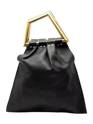 CELINE 2014 Leather Open Triangle Sac Handbag