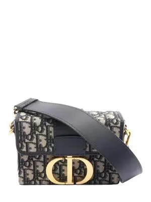 Dior 30 Montaigne Jacquard Cross Body Bag - Blue