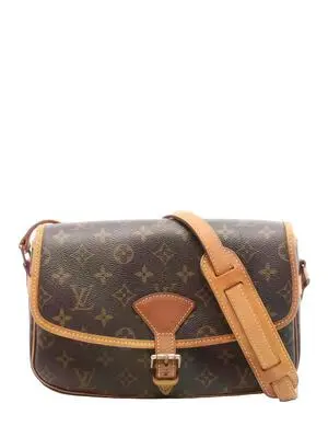 LOUIS VUITTON 2005 Sologne Monogram Shoulder Bag - Brown