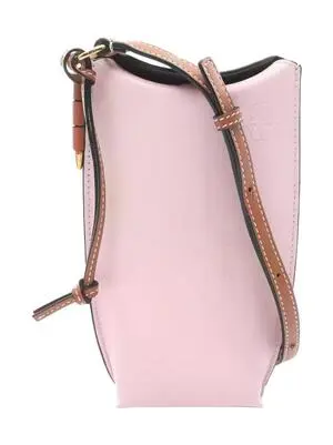 Loewe Leather Shoulder Bag - Pink
