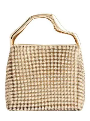 Cult Gaia Solene Rhinestone-embellished Mini Bag - Sand Dollar