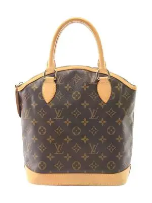 LOUIS VUITTON 2006 Monogram Lockit Tote - Brown