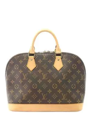 LOUIS VUITTON 2004 Pm Alma Handbag - Brown
