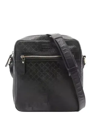 Gucci 2010s Diamante Shoulder Bag - Black
