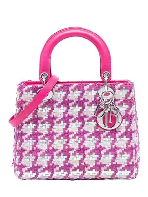 Dior 2013 Medium Lady Satchel - Pink