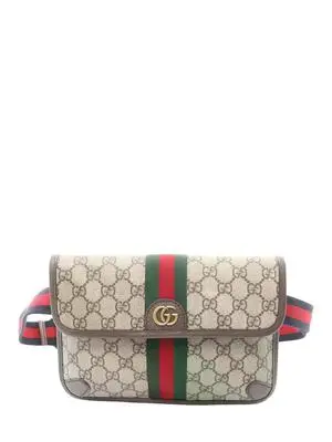 Gucci Small Ophidia Gg Supreme Belt Bag - Neutrals