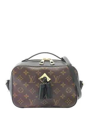 LOUIS VUITTON 2018 Monogram Saintonge Satchel - Brown