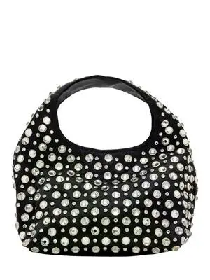 LOEFFLER RANDALL Kenzie Crystal-embellished Mini Bag - Black